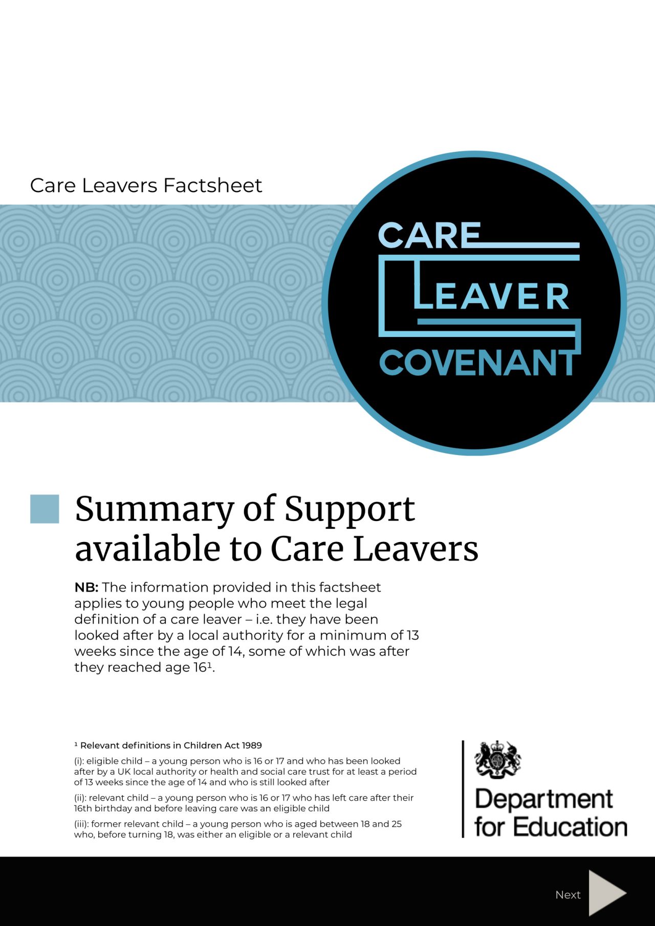 Care Leaver FAQs - Care Leaver Covenant